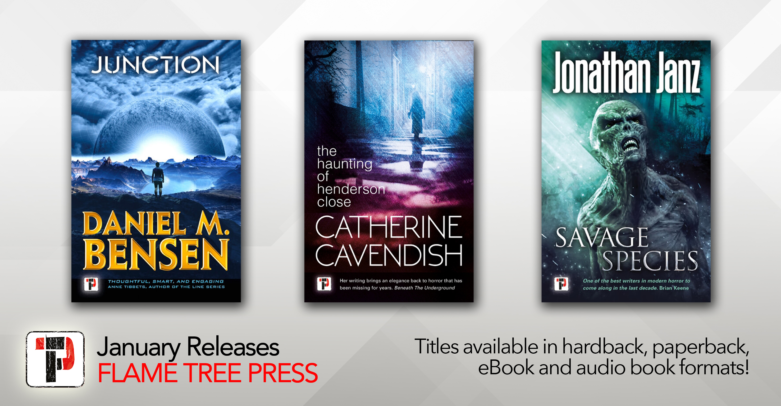 FLAME TREE PRESS | January Releases | The Books